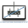 Mount-It! Heavy Duty Full Motion Ceiling TV Mount, Fits 32-70 Inch TVs ...