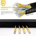 Cable Raceway Open Slot Management Kit for Under Desk and Industrial ...