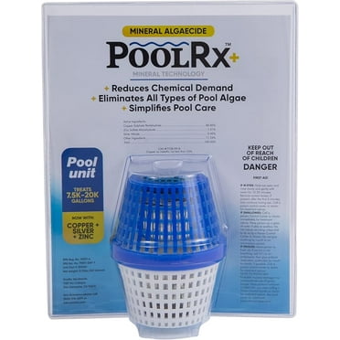 PoolRx Mineral Unit for Pools 7.5K-20K Gallons, 6-Month Algae Control ...