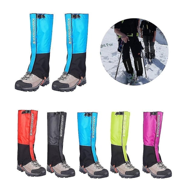 Gaiters Hiking Boot Legging Shoes Camping Trekking Skiing Hunting Snake ...