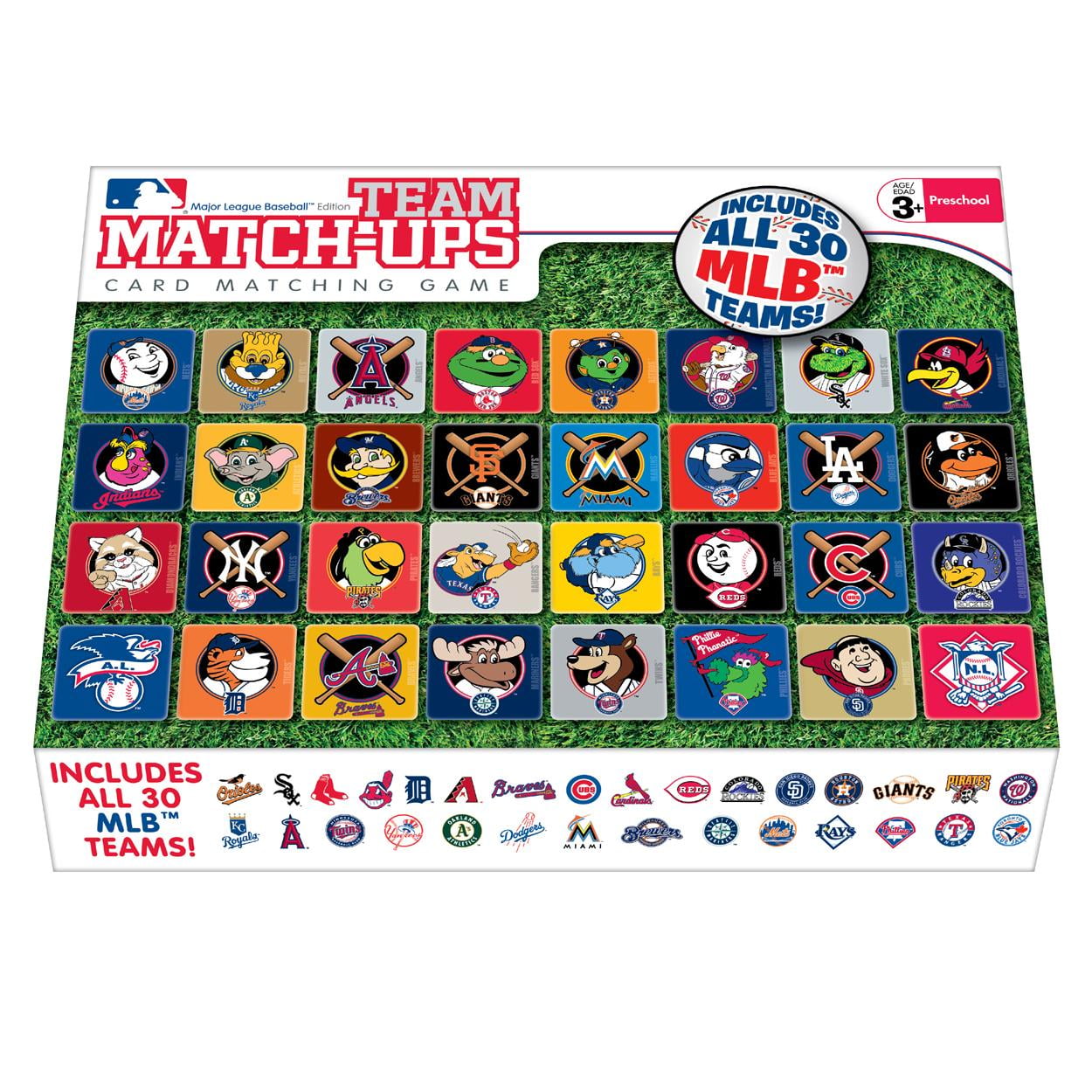 MLB Team Match-Up Card Game PPWBBMLBMU - Walmart.com