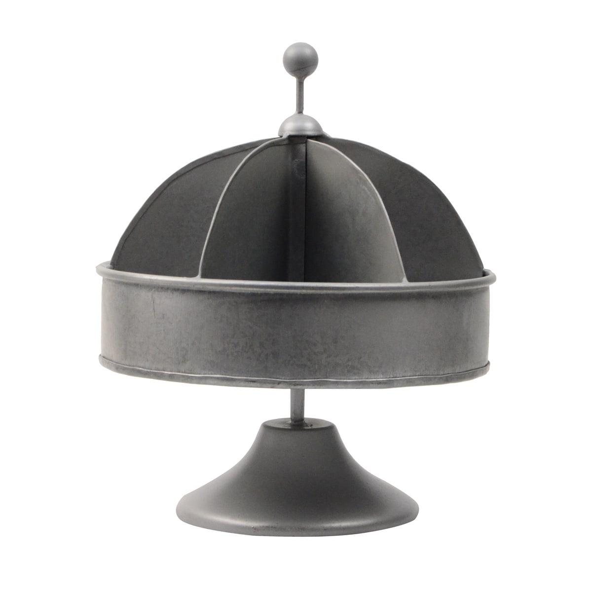 Galvanized 6 Bin Rotating Hardware Jewelry Makeup Organizer Kitchen ...