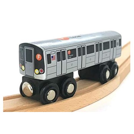 MUNI PALS Munipals MP01-110F Wooden Subway F Train NYC MTA Sixth Avenue ...