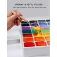 HIMI Non-Toxic Gouache Paint Set, 56 Color Jelly Design for Canvas ...