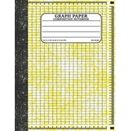 Graph Paper Composition Notebook: Math and Science Lover Graph Paper ...