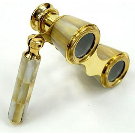 Nauticalmart Brass Binocular Mother of Pearl - Opera Binocular - Walmart.ca