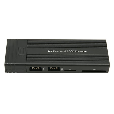 SSD Enclosure,M.2 SSD Enclosure Multifunction SATASSD Enclosure US SSD ...