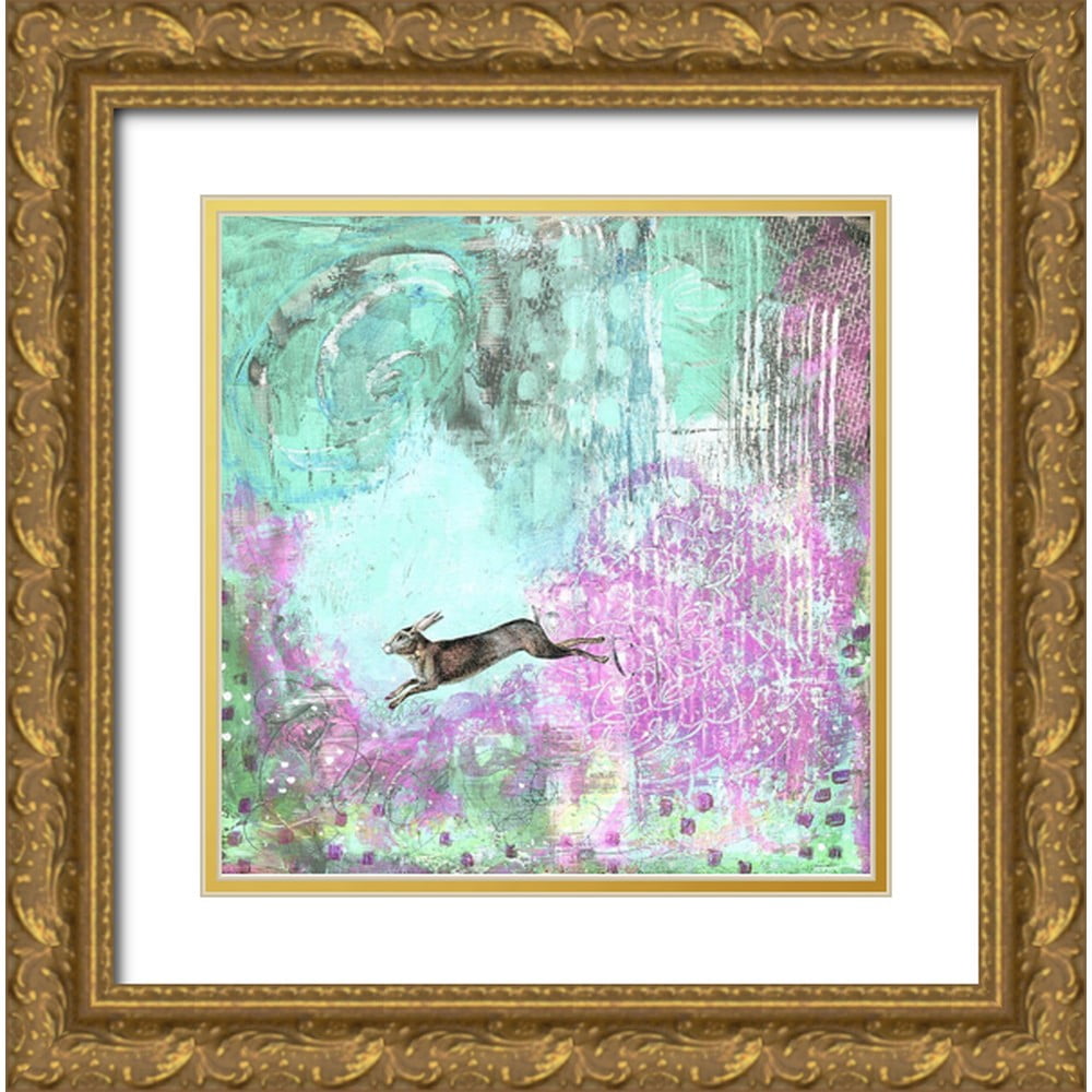 Ogren, Sarah 26x26 Gold Ornate Wood Framed with Double Matting Museum Art Print Titled - Rabbit ...