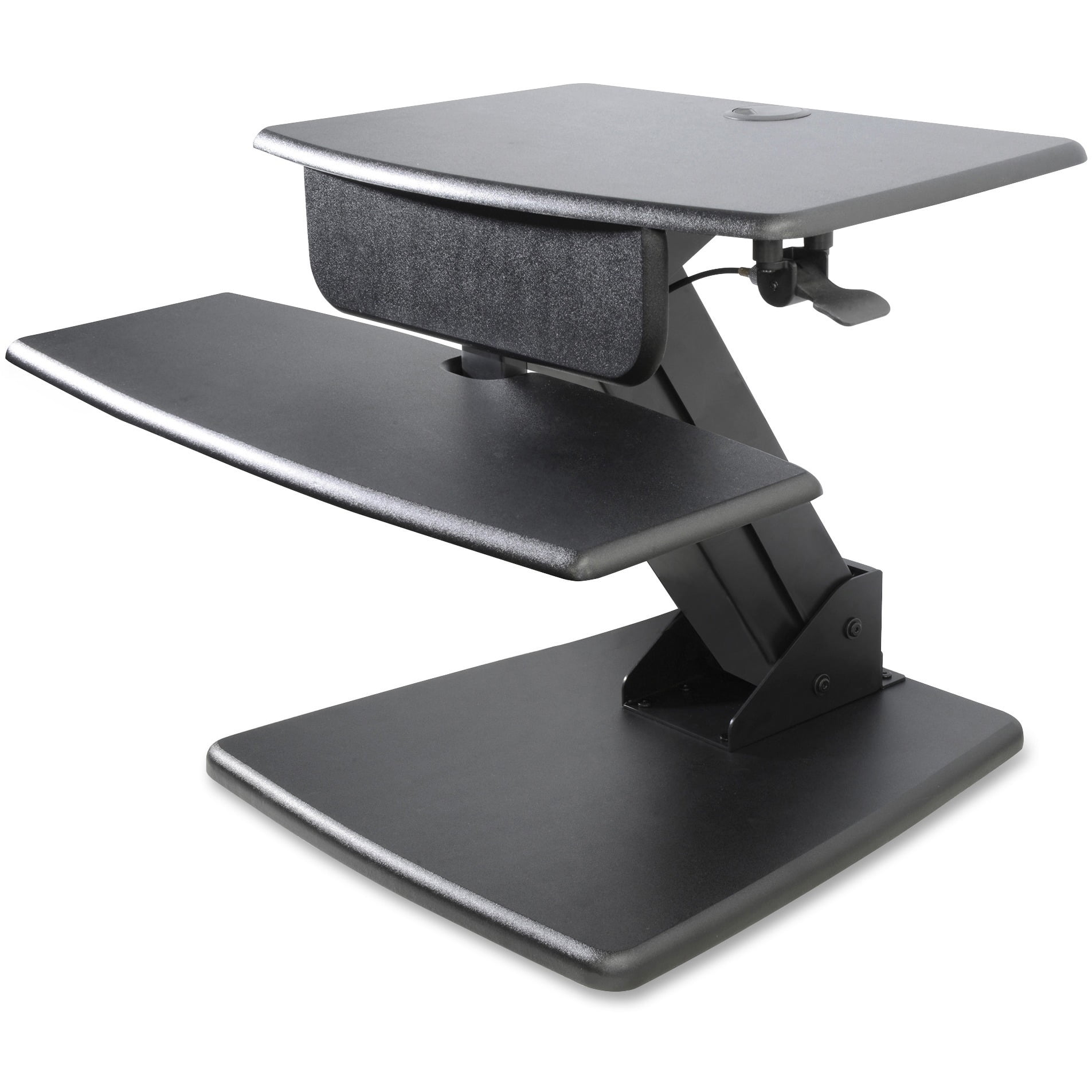 Kantek Desktop Sit-to-Stand Computer Workstation, Black - Walmart.com