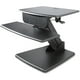 Kantek Desktop Sit-to-Stand Computer Workstation, Black - Walmart.com