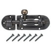 Renovators Supply Offset Slide Bolt Latch 8 3/4" Black Wrought Iron ...