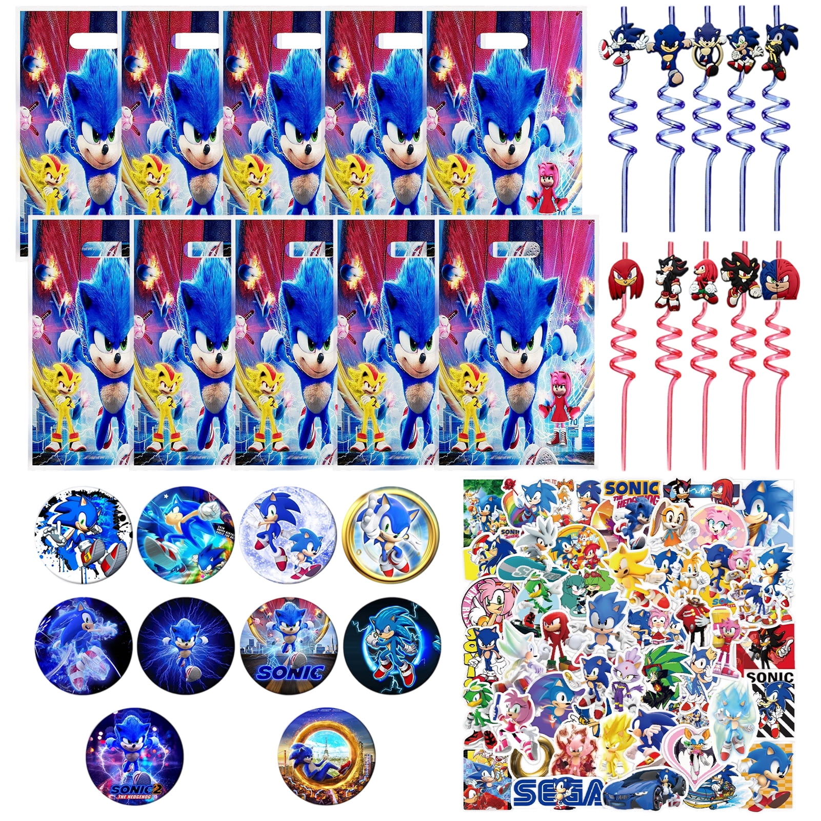 Click here for Forfamy 80pcs Sonic Party Bag Fillers  Sonic Party... prices