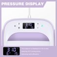 HTVRONT Light purple 10" x 10" Sublimation Heat Press Machine Portable ...