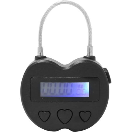Time Lock LCD Display Time Lock Multifunction Travel Electronic Timer ...