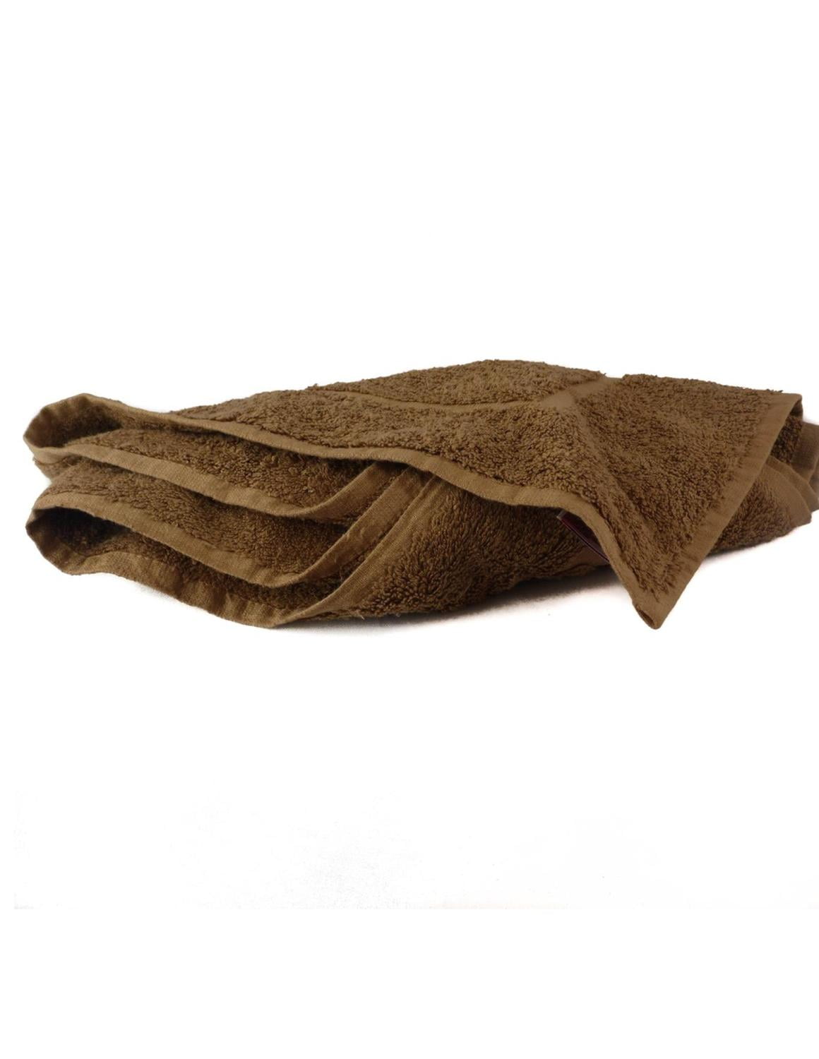 Set de 4 toallas Josefina Medio BaÃ±o Cafe 130x70 530grs La Josefina ...