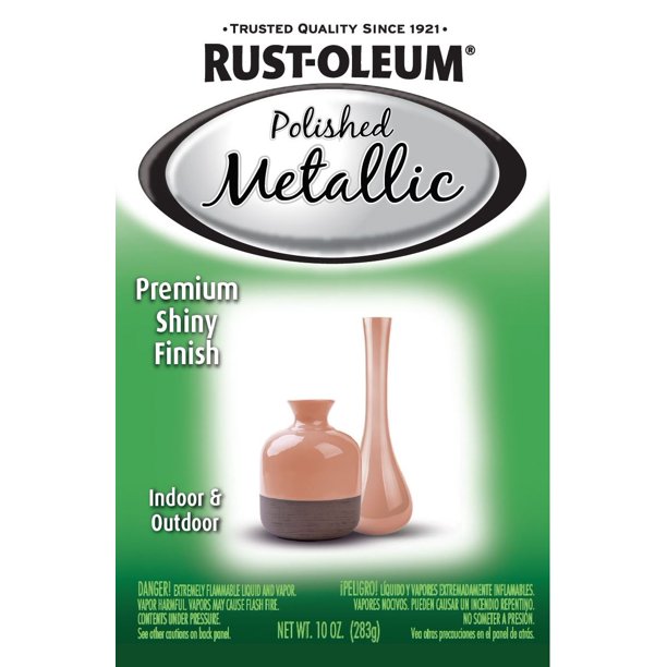 Rose Gold, Rust-Oleum Specialty Polished Metallic Spray Paint, 10 oz ...