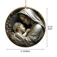 10 Pack Of Effect 2024 Christmas Stereoscopic Vision Birth Blessing ...