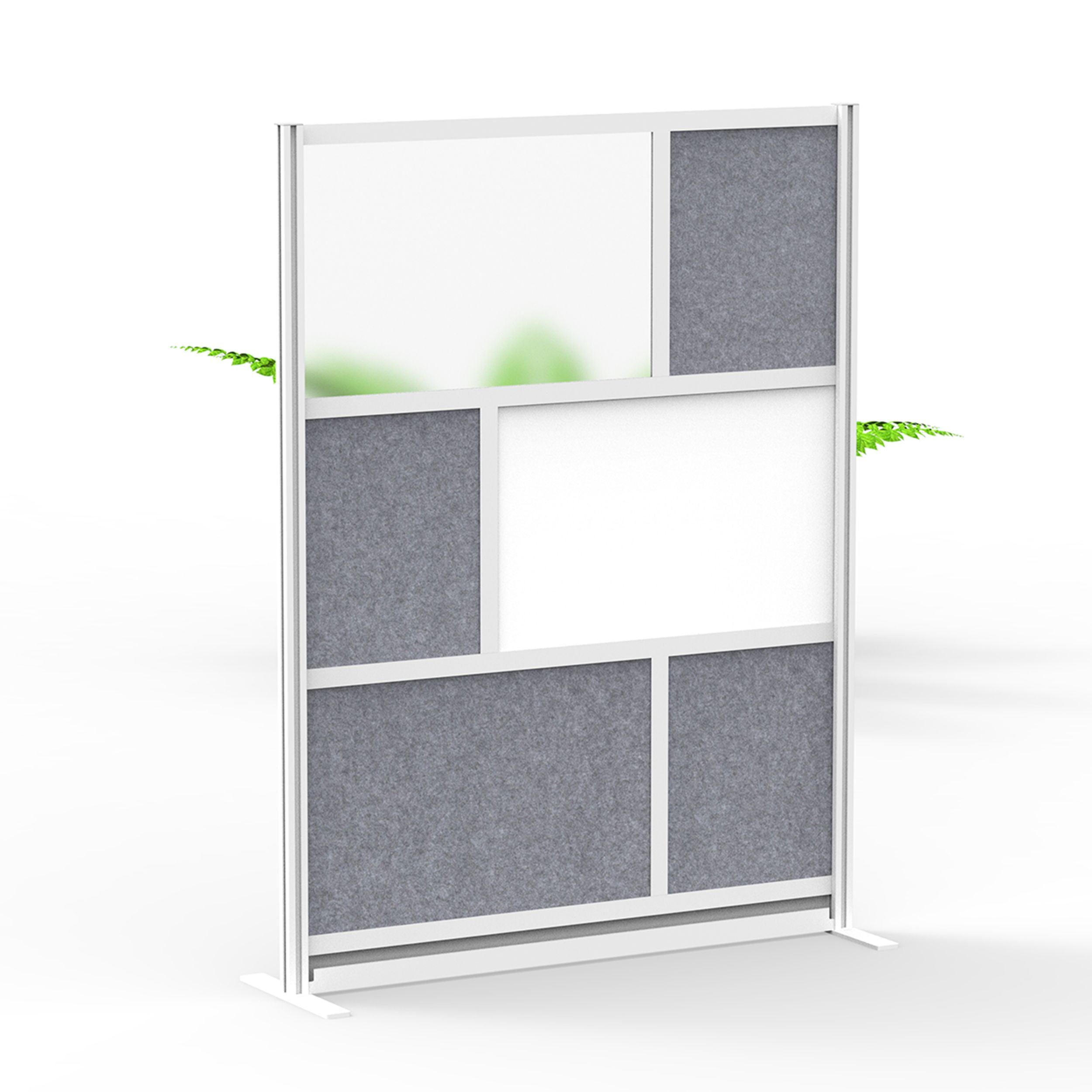 Stand Up Desk Store ReFocus Modular and Expandable Office Partition ...