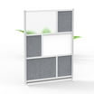 Stand Up Desk Store ReFocus Modular and Expandable Office Partition ...