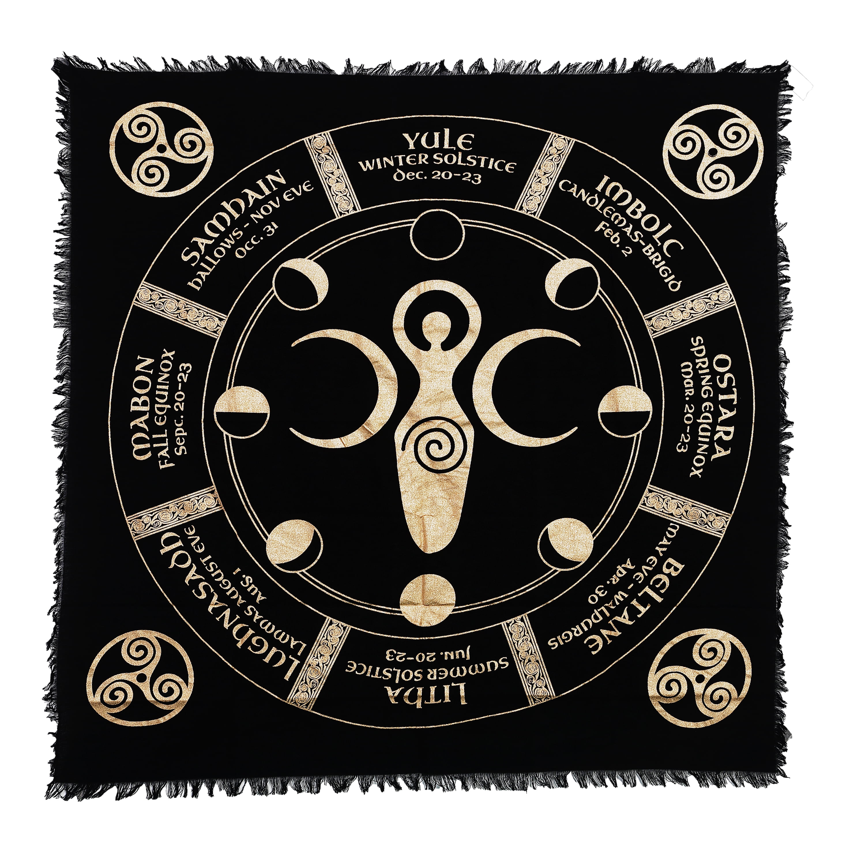Indian Consigners Alter Witchcraft Triple Moon Goddess Moon Phases 24 ...