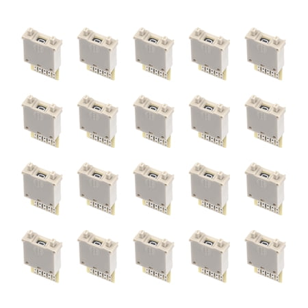 DIP Switch BCD Code Thumb wheel Switch KM2 0-9 Digital Cream Color 30 x ...