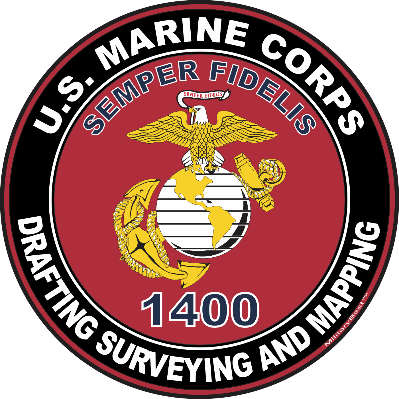 U S M C MOS 1400 Drafting Surveying And Mapping Decal 5 5 Red u-s-m-c-mos-1400-drafting-surveying-and-mapping-decal-5-5-red