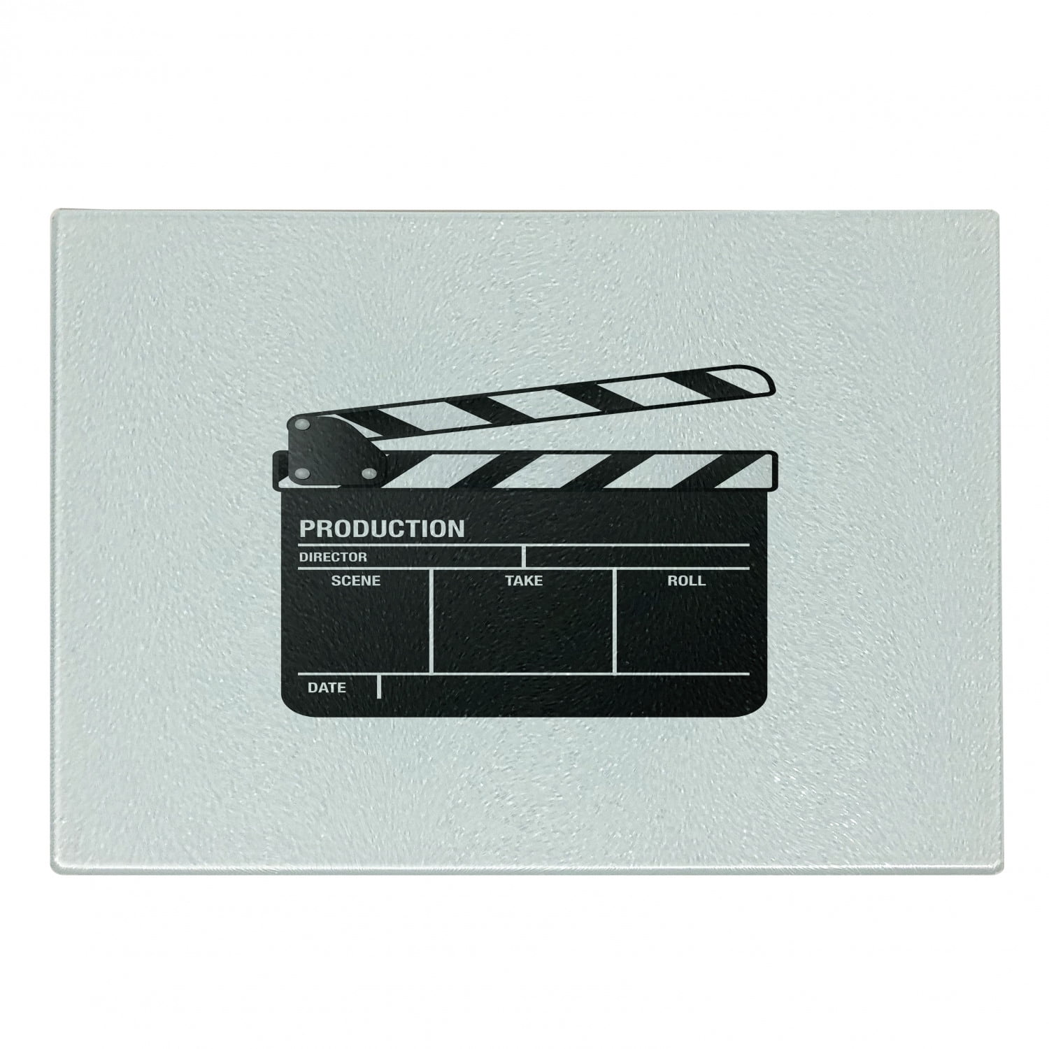 Movie Theater Cutting Board, Realistic Illustration of a Clapper Board ...