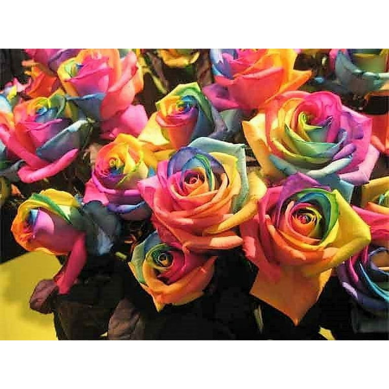 How To Make Colorful Roses