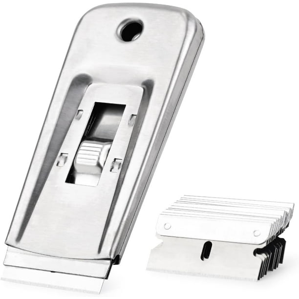 Metal Scrapers, Glass Scraper Glass Ceramic Plate Scraper with 5 Piece ...