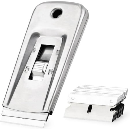 Metal Scrapers, Glass Scraper Glass Ceramic Plate Scraper with 5 Piece ...