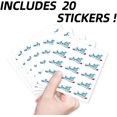 20pcs Self-Adhesive Paper Decorative Stickers for Party Decorative ...