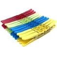 24 Heavy Duty Plastic Clothes Pins Color Clothespins Laundry Clips Hang ...