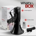 Pyle, Hand Megaphone, MIC/TALK/SIREN/WHISTLE/RECORD240s, 100 Watts ...