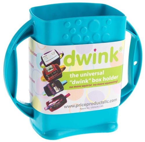 Dwink Universal Juice Pouch Milk Box Holder (Teal) - Walmart.com