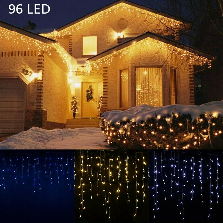 Christmas Icicle String Lights