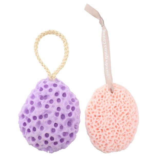 2Pcs Greek Sponge Bath Ball Seaweed Sponge Honeycomb Bath Sponge Bath ...