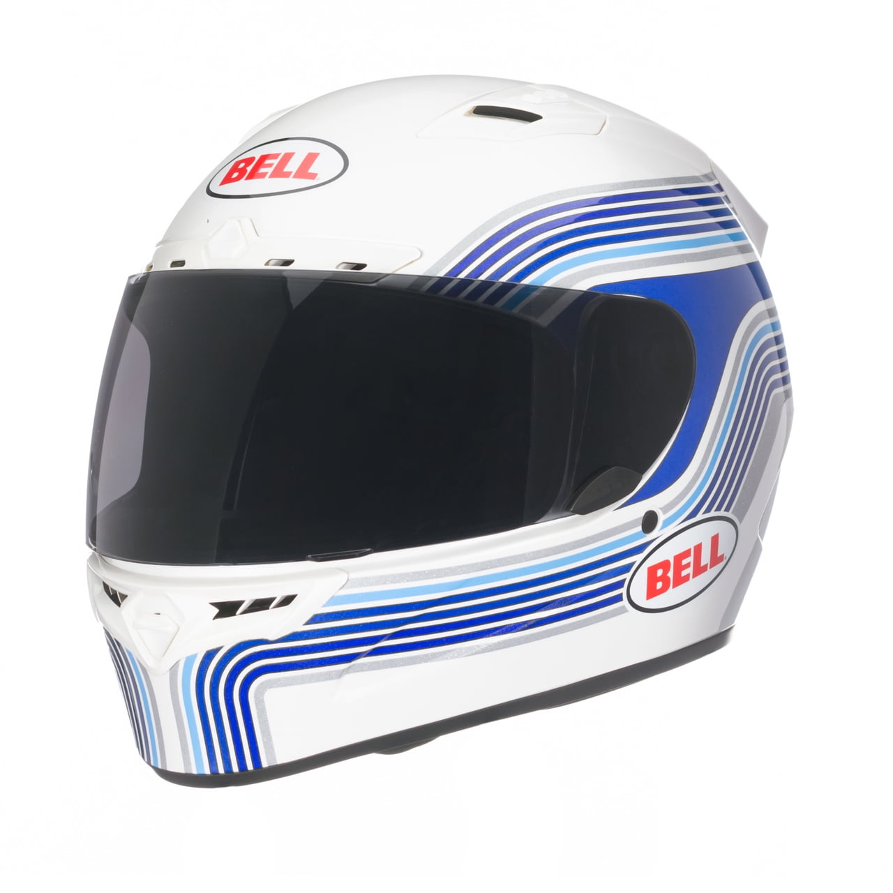 Bell Powersports Vortex Band Graphic Helmets White M 7049241 - Walmart.com