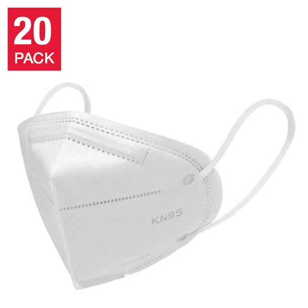 KN95 Disposable 5-Layer Face Mask, 20-pack - Walmart.ca