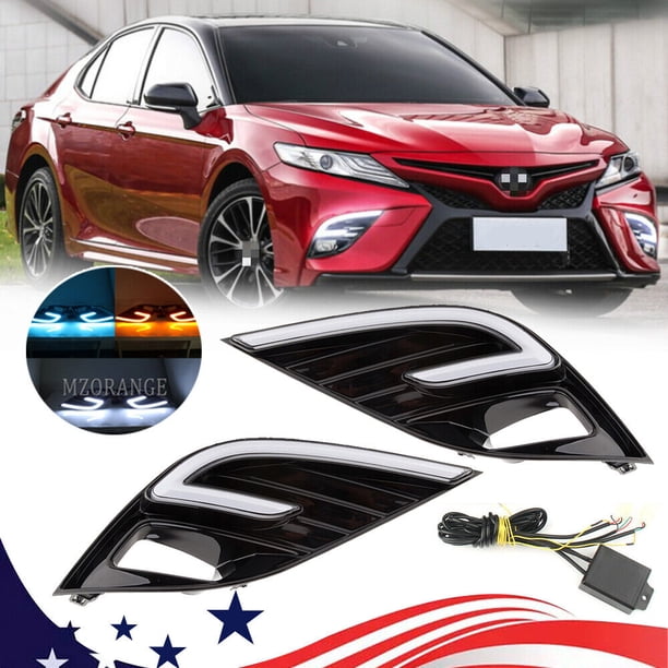 MZORANGE Right Left LED Daytime Running Light For Toyota Camry SE XSE ...