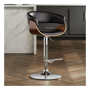 Baxton Studio Sitka Adjustable Bar Stool - Walmart.com