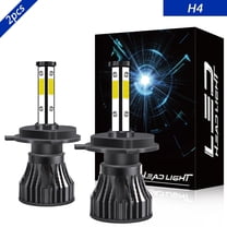 2x H4 High&Low Beam for Toyota Tundra 2000-2006 2014-2018 LED Headlight ...