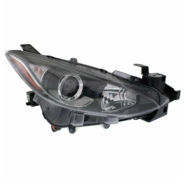 CAPA For 14-16 Mazda 3 & Mazda3 Sport Front Headlight Headlamp Head ...