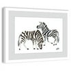 Eric Carle Zebras 2 Framed Art Print - Walmart.com
