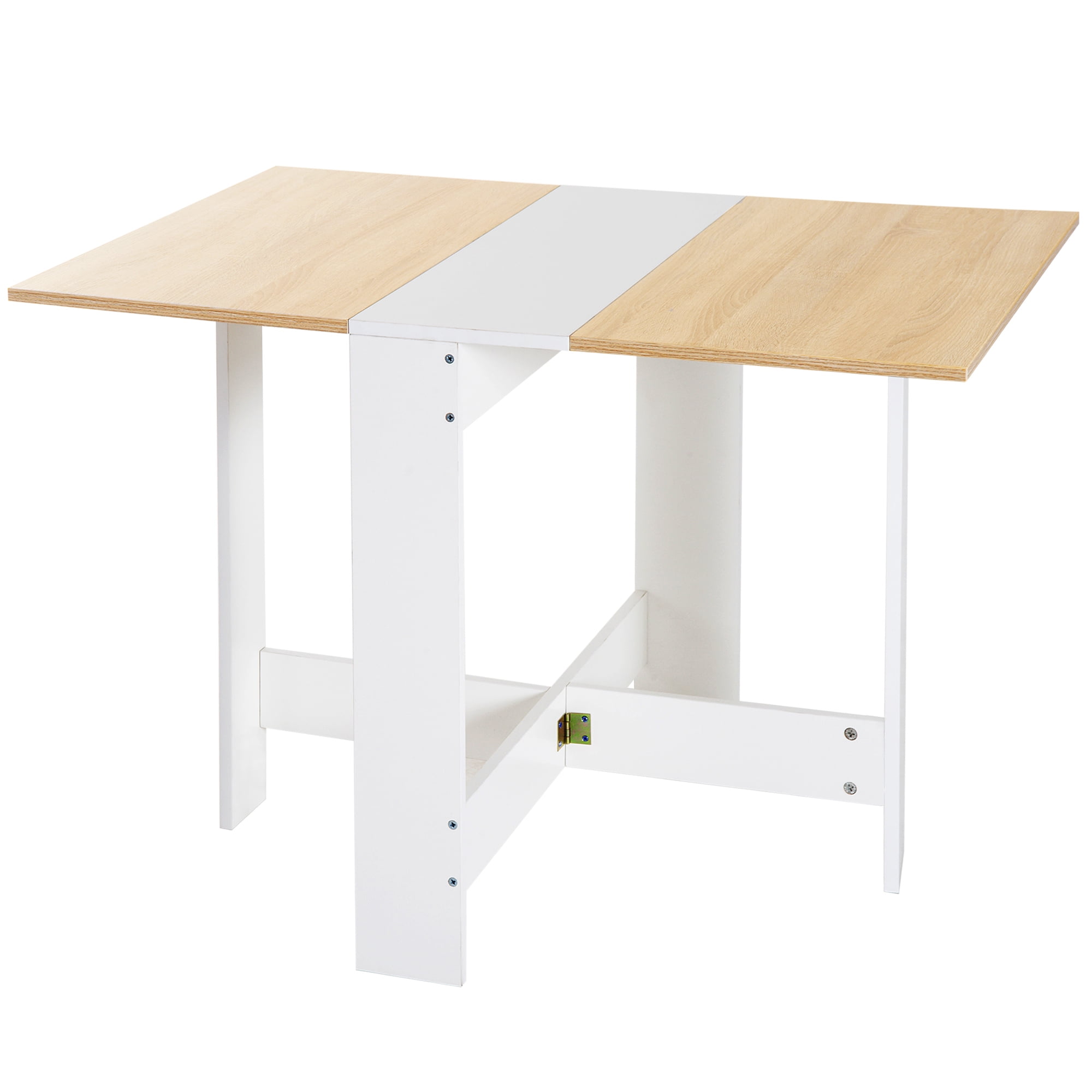 Click here for Homcom Drop Leaf Dining Table Folding Multifunctio... prices