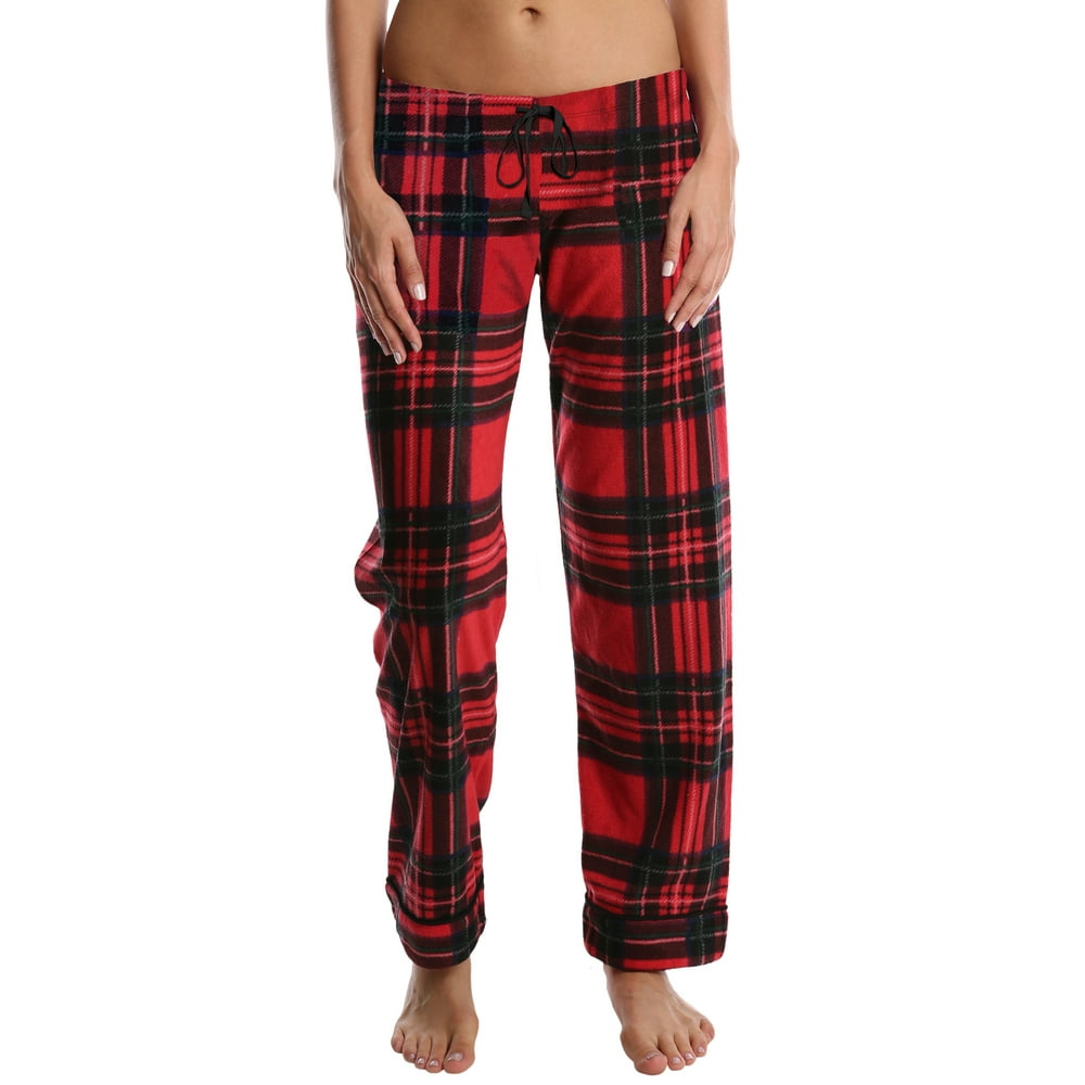Blis Blis Adult Woman Womens Fuzzy Fleece Pajama Pj Pants With