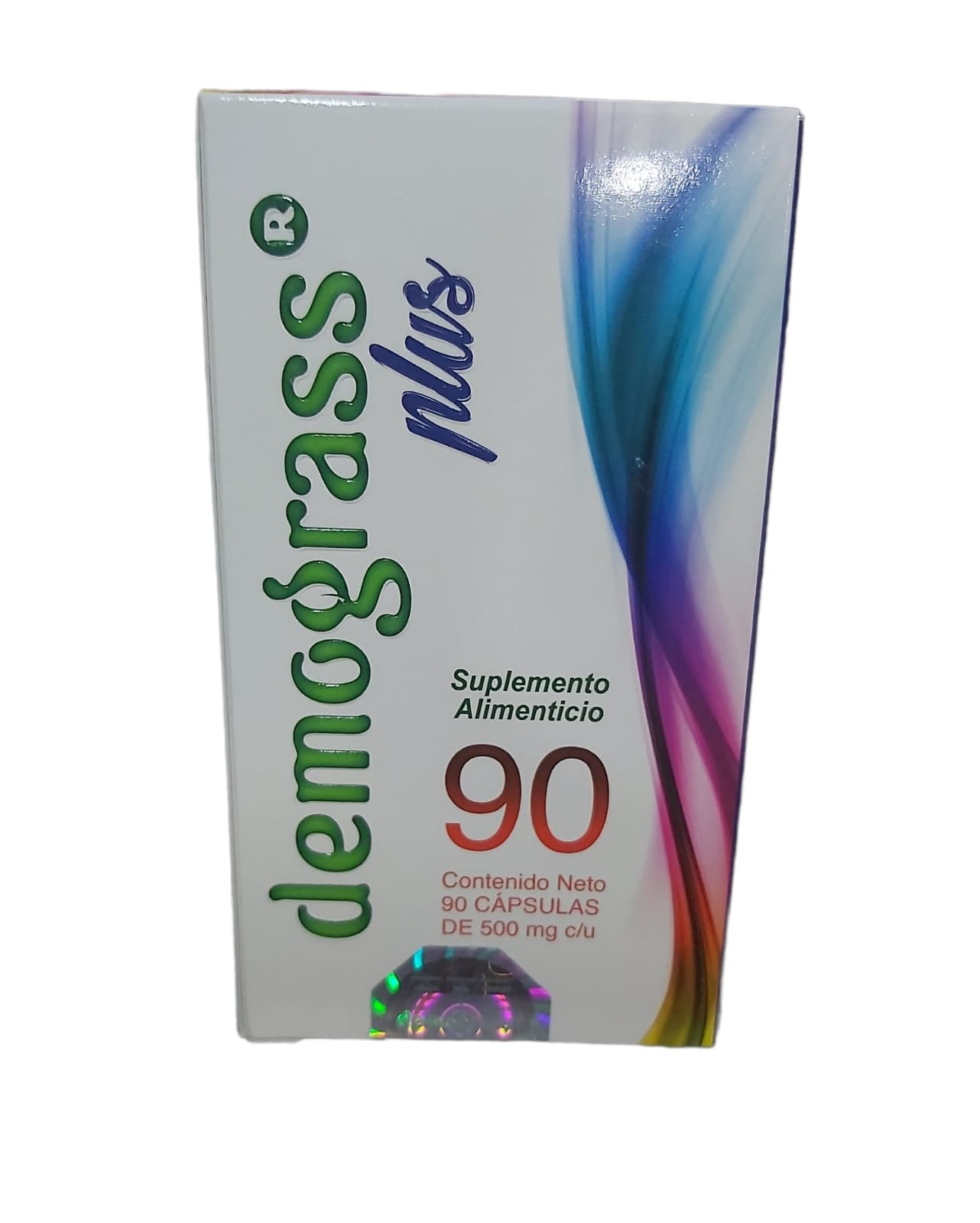 Demograss Plus 90 caps 500 mg c/u Demograss Caja | Bodega Aurrera en línea
