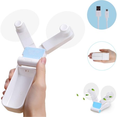 NETSENG 2-in-1 Portable Mini Fans With Two Speeds2-in-1 Portable Mini ...