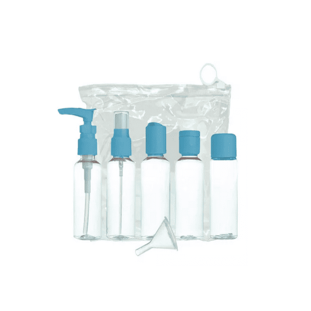 Kit De Viaje Botellas Rellenables Frascos Bolsillo Estuche | Walmart en línea