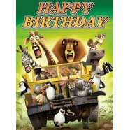 Madagascar Backdrop Banner Party Supplies Poster Movie Theme Background ...