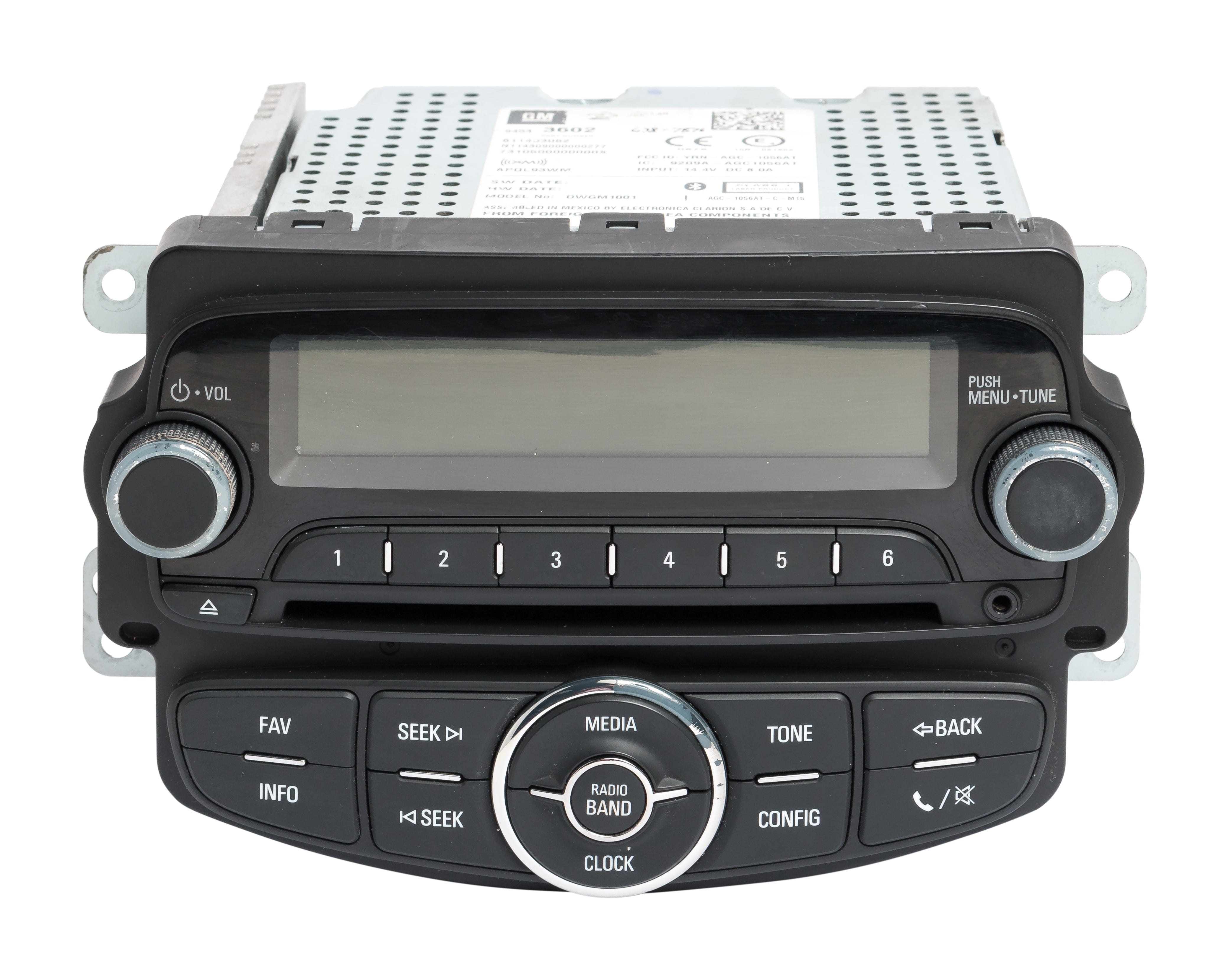 Restored 2015 Chevrolet Sonic AM FM MP3 XM Bluetooth w/ Single-Disc CD ...